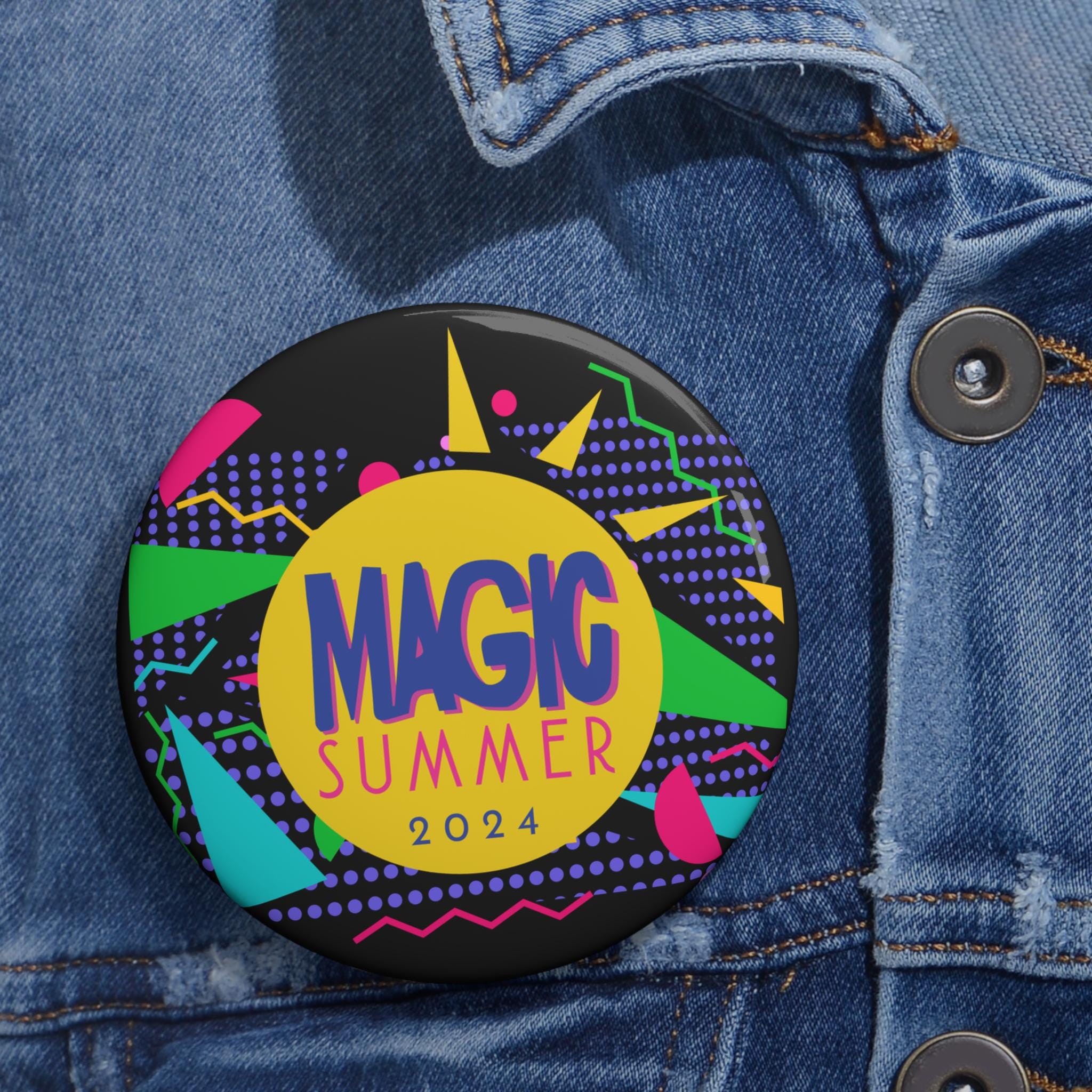 Magic Summer Tour 2024 NKOTB Custom Pin Buttons, New Kids on the Block ...