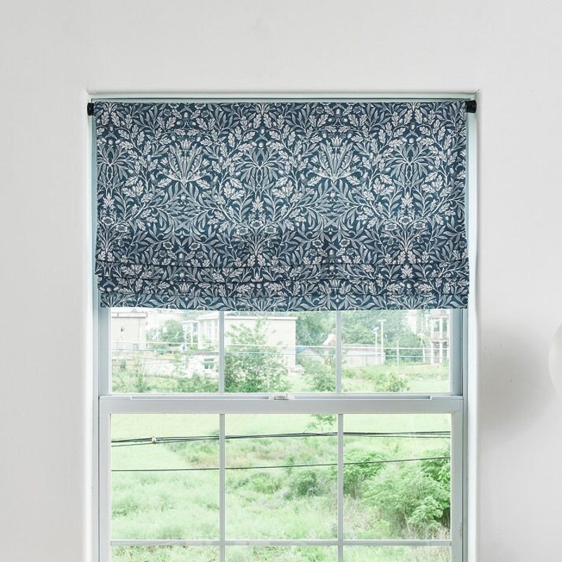 Faux Roman Shades Valance - Etsy