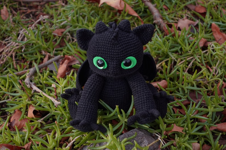 Toothless PDF Pattern - Etsy