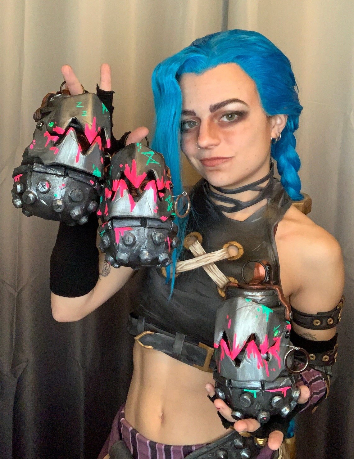 Jinxs Booms Cosplay Pattern for Eva Foam Prop - Etsy