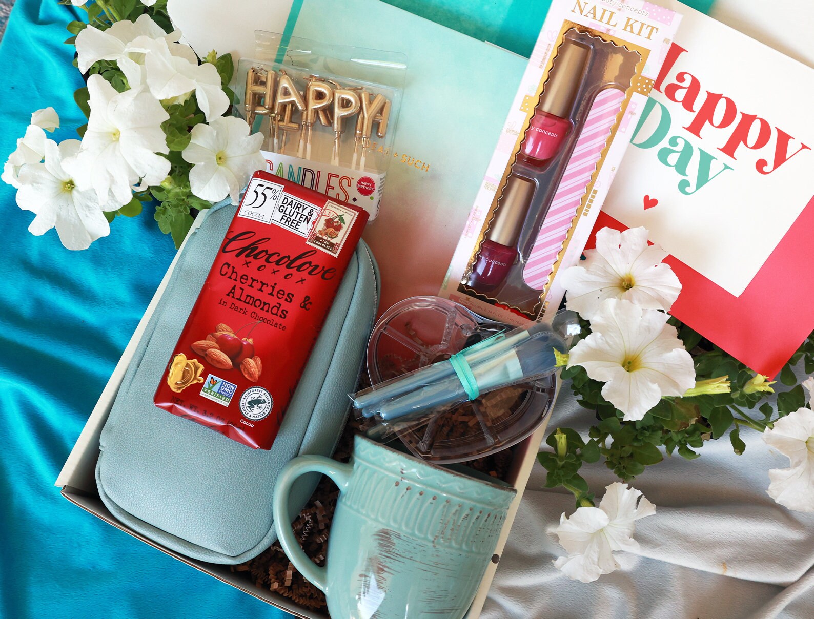 Heartfelt Birthday Gift Box for Her Cosmetics Bundle - Etsy