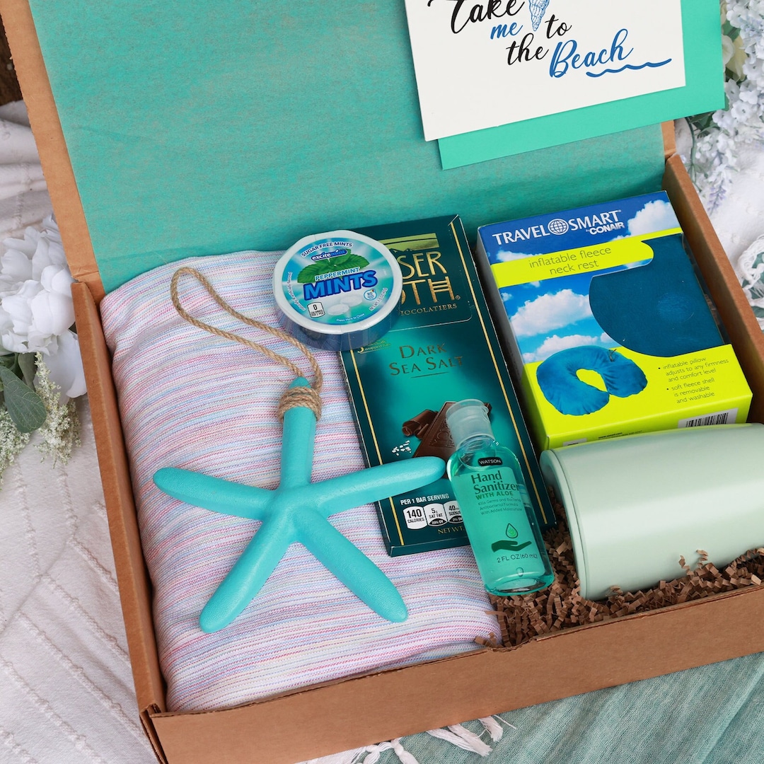 Cruise Gift Box, Vacation Travel Package, Traveler Starter Kit With ...