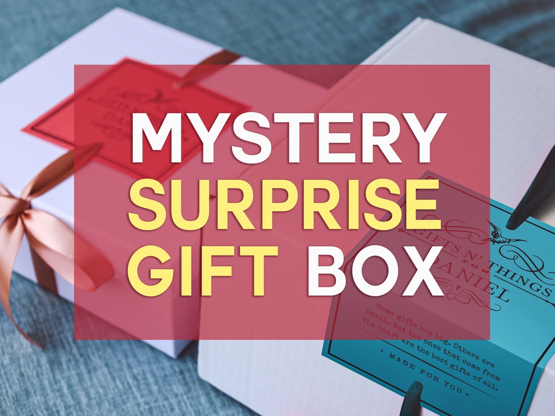 PERSONALIZED GIFT Themed Surprise Box Mystery Big Bundle - Etsy
