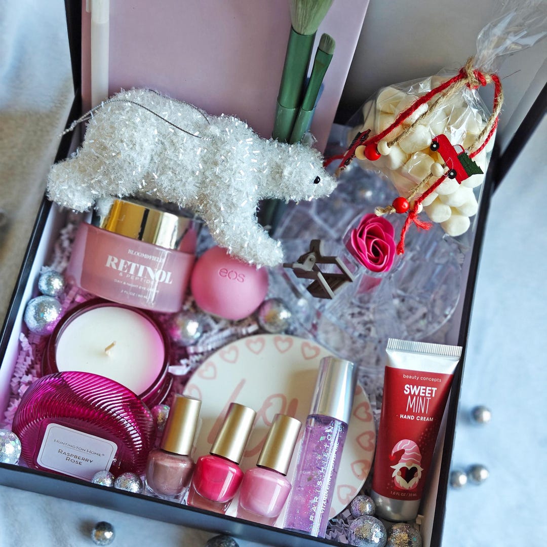 Holiday Teens Gift Box Cute Bundle for Teenager, Fun Beauty Set for Her ...