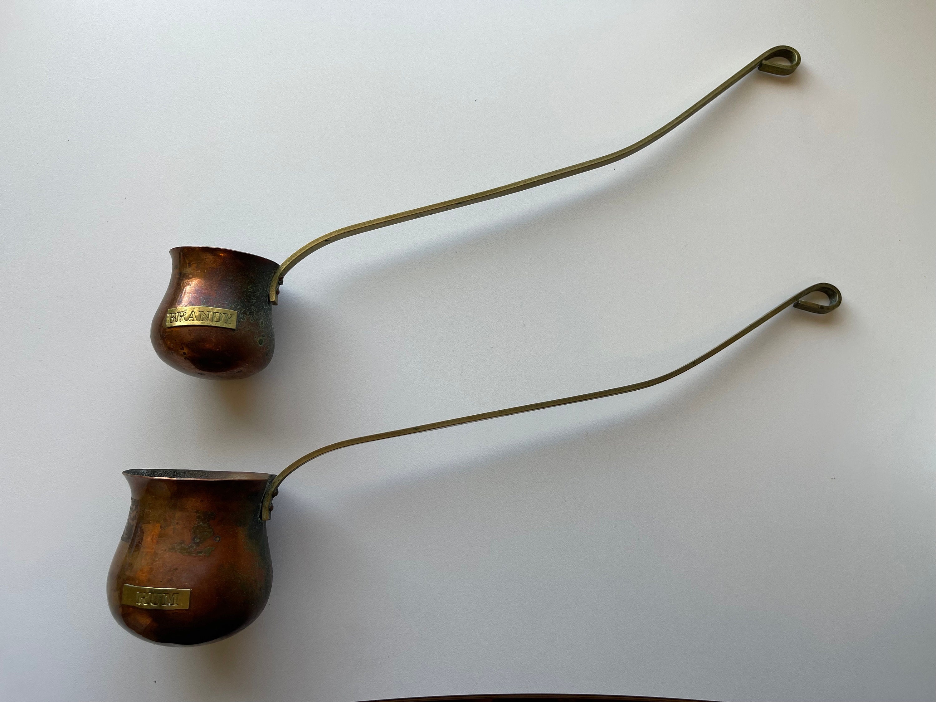 Antique Copper Rum and Brandy Dippers - Etsy