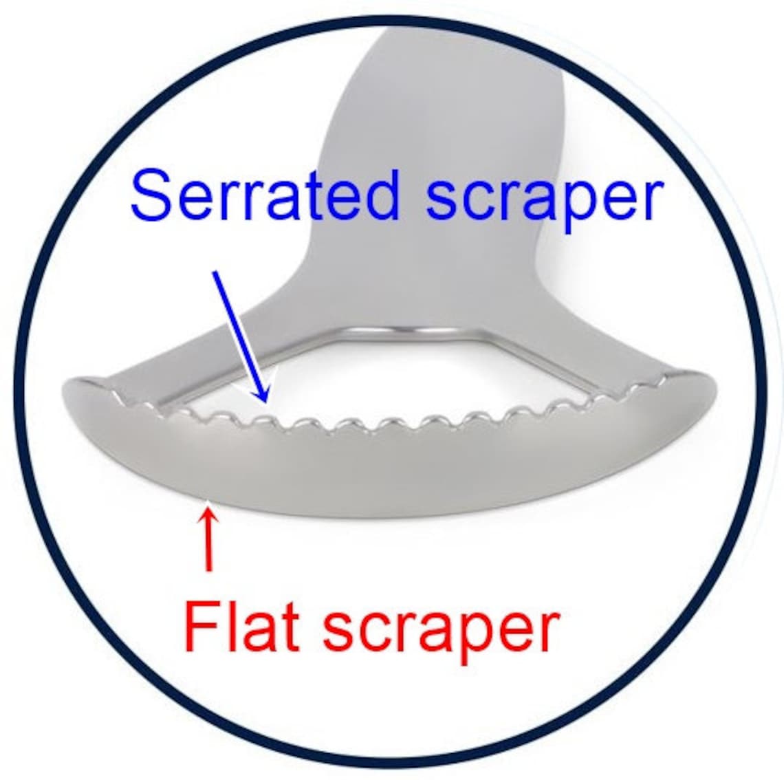 Double-ended Tongue Scraper Serrated Edge for Deep Cleaning Bad Breath ...