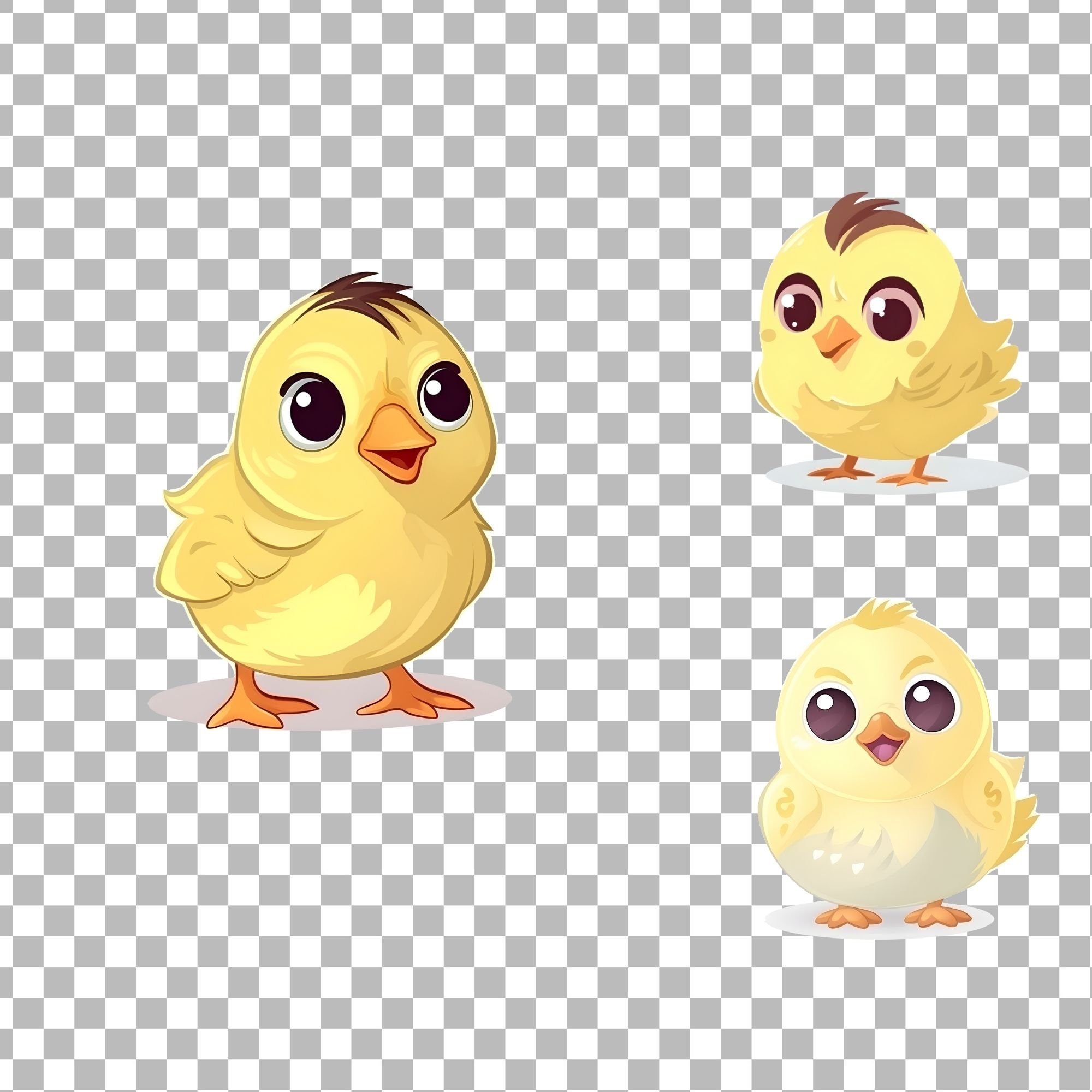 Baby Chicken Emoticon