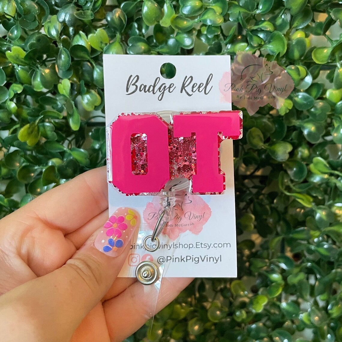 OT Badge Reel, Occupational Therapist Badge Reel, Badge Reel ...
