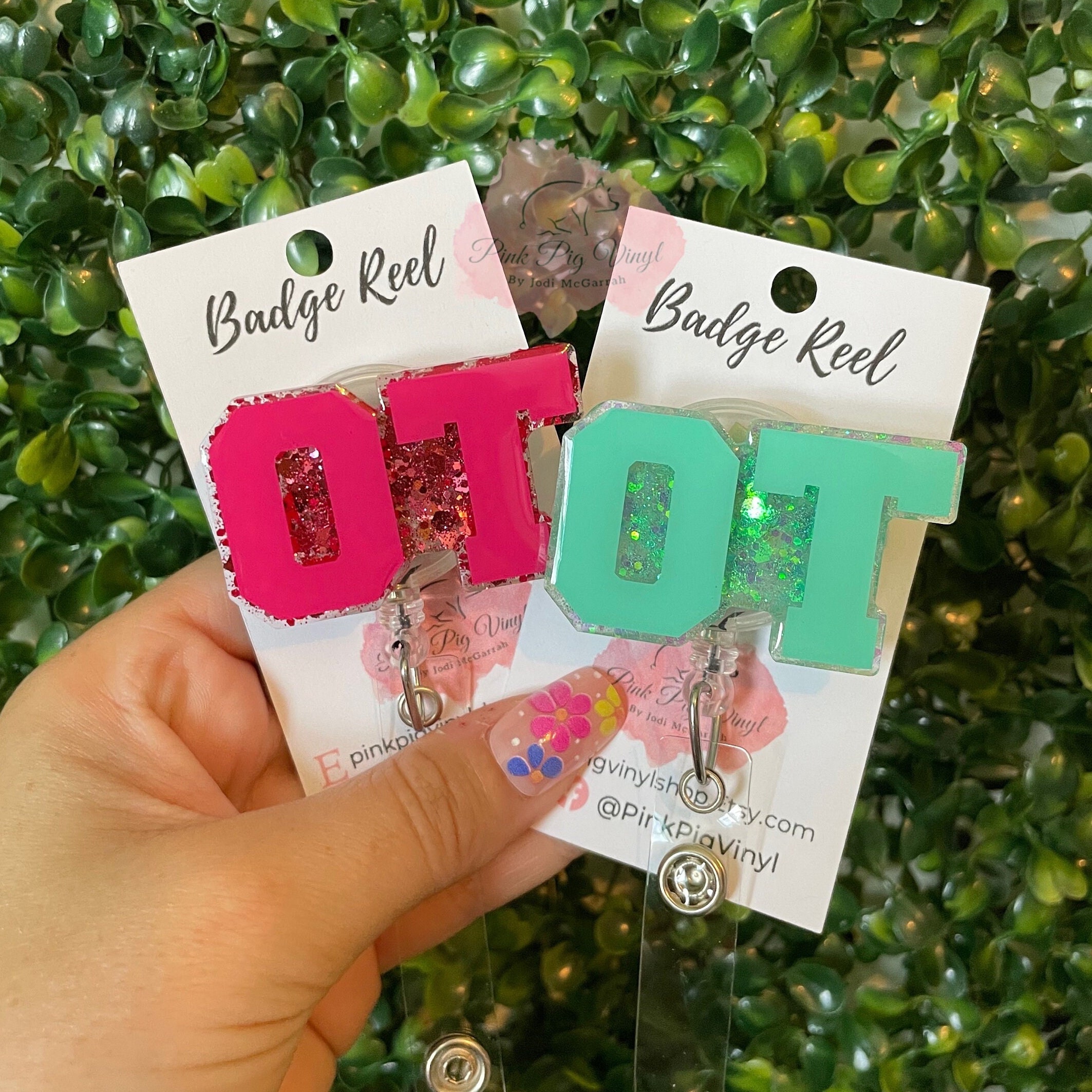 OT Badge Reel, Occupational Therapist Badge Reel, Badge Reel ...