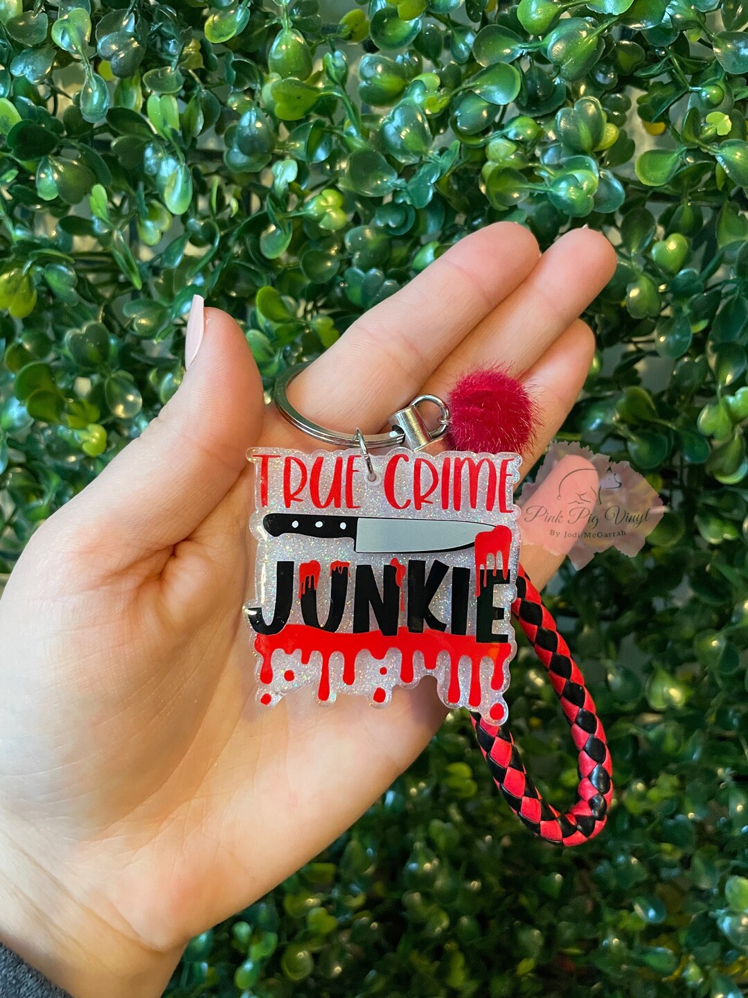 True Crime Keychain, True Crime Junkie, Keychains for Women ...