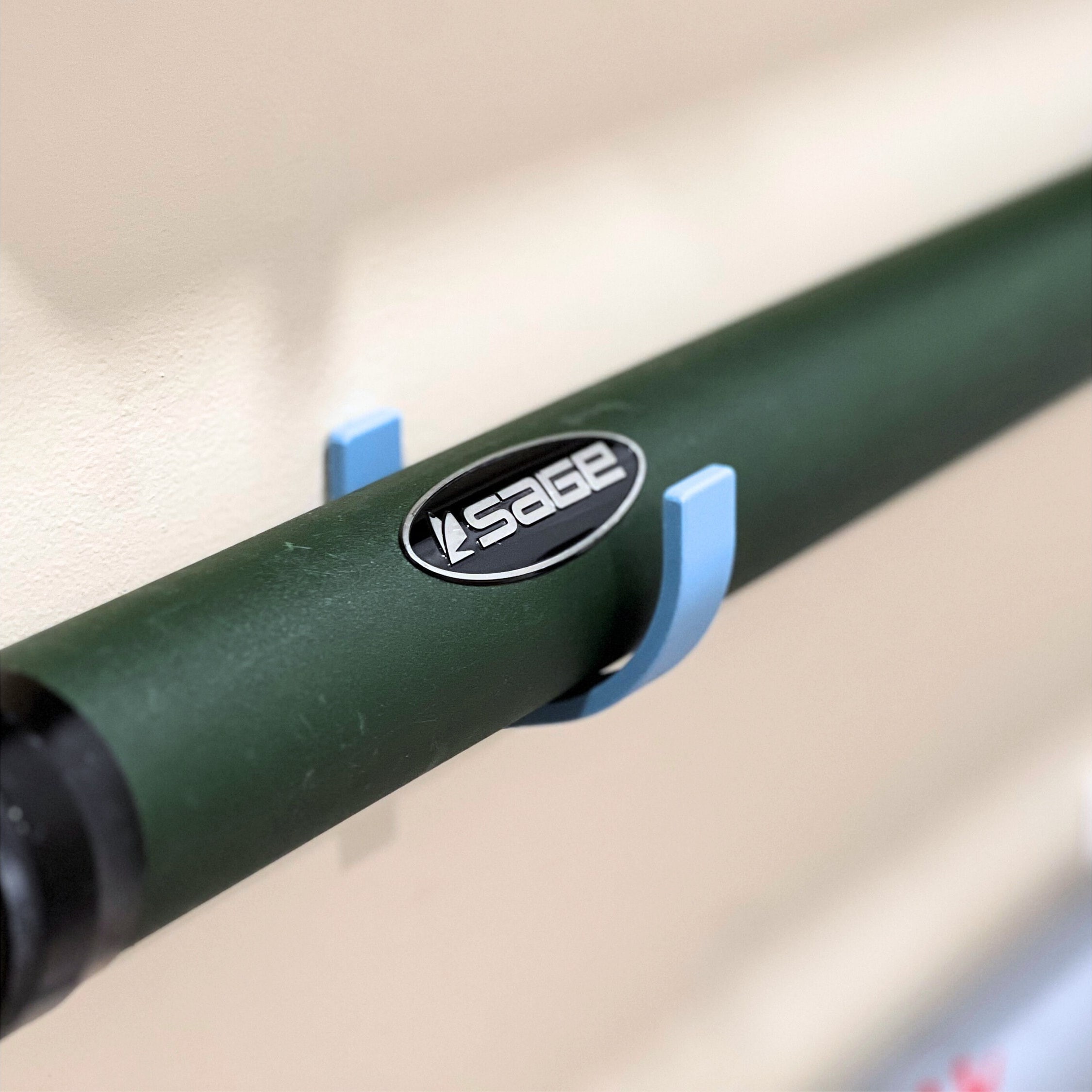 Wall Mounted Fishing Rod Tube Holder - Etsy