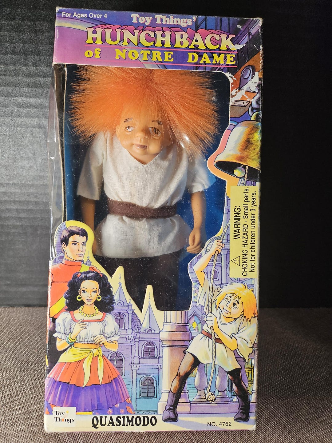 Vintage Hunchback of Notre Dame Quasimodo Doll #4762 NIB by Toy Things ...