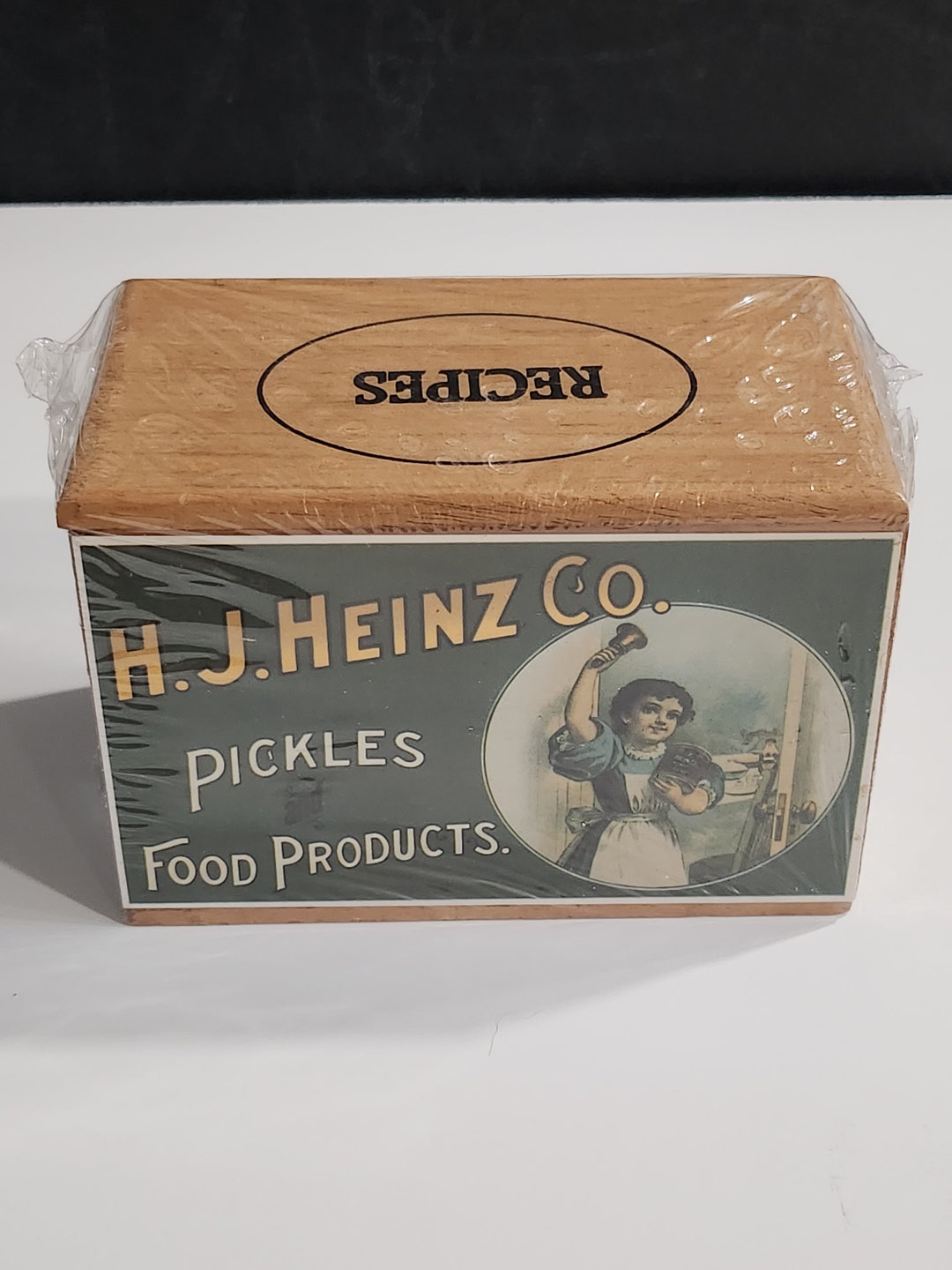 HJ Heinz Company Wood Pickle Packing Crate Reproduction Advertising ...