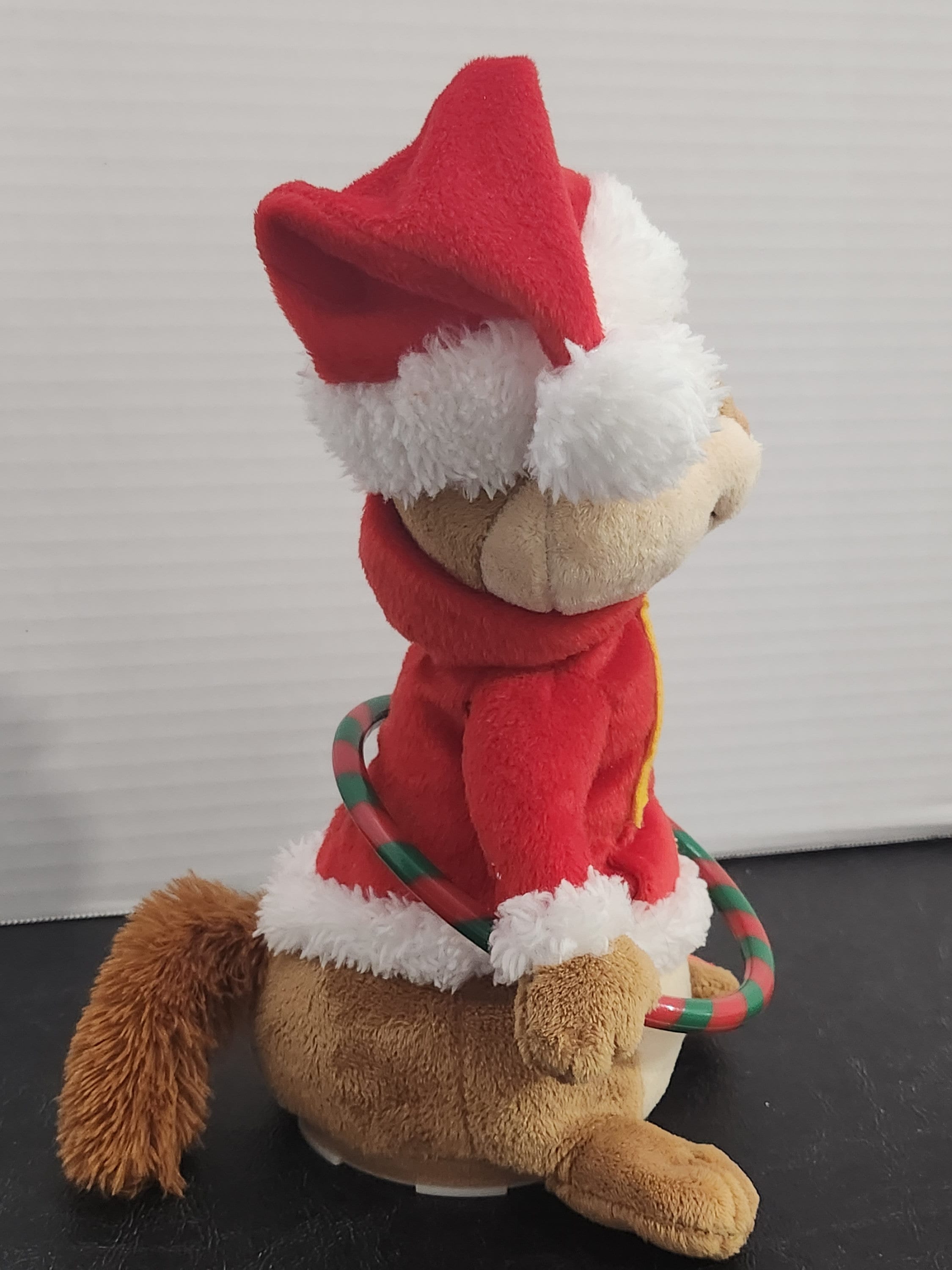 Alvin the Chipmunk Animated Hula Hoop Musical Santa Plush Doll - Etsy
