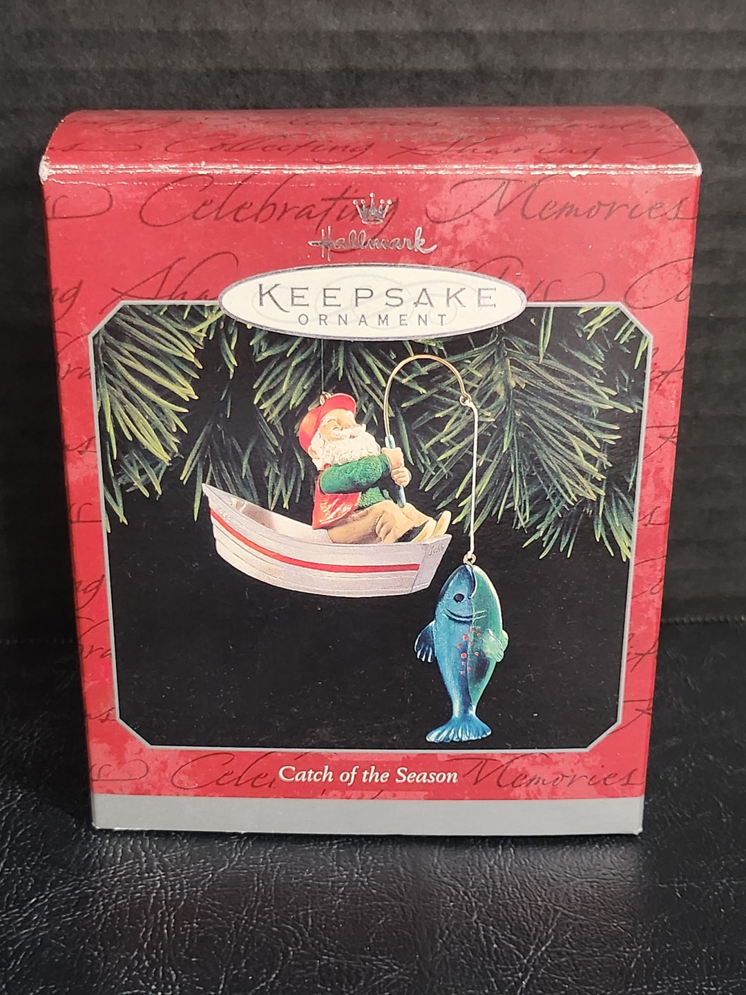 Hallmark Keepsake Catch of the Season Ornament 1998 Fishing Themed ...