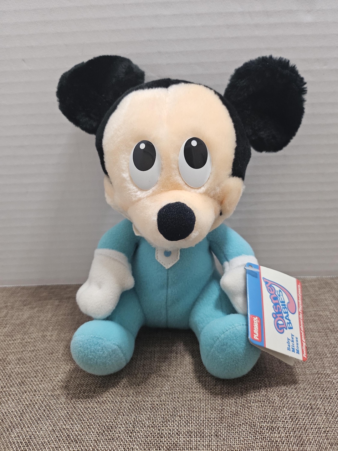 1984 Playskool Disney Baby Mickey Mouse Plush Doll 8 Inch - Etsy