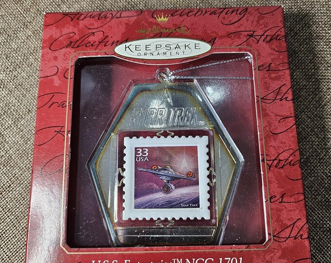 Hallmark Star Trek USS Enterprise NCC-1701 1999 USPS Commemorative ...
