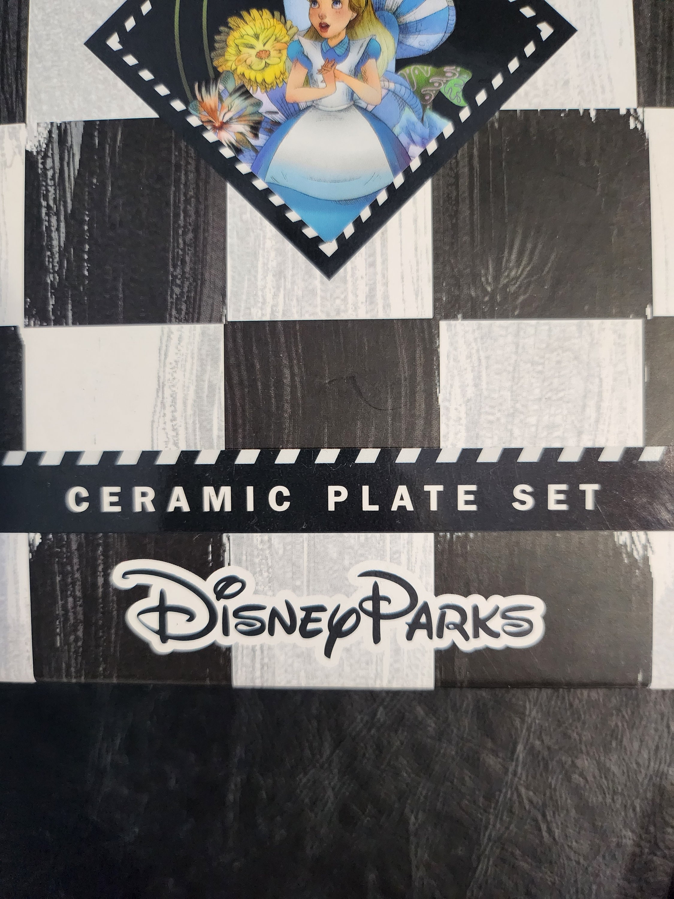 Disney Parks Alice in Wonderland Plates - Etsy