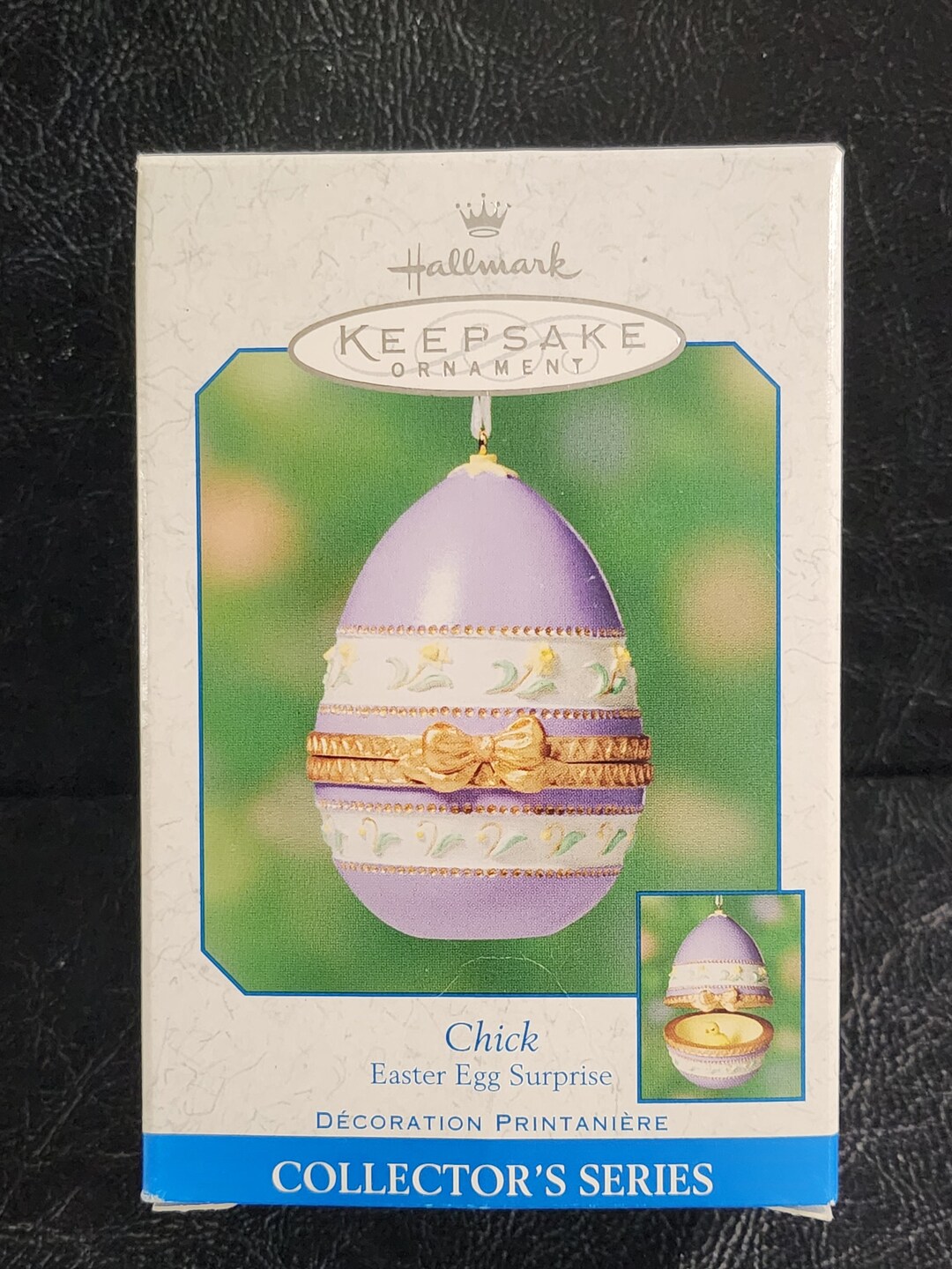 Simply Eggdorable Hallmark Chick Easter Egg Surprise Ornament Collector ...
