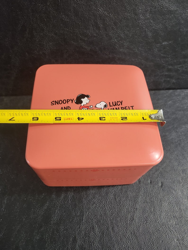 Snoopy and Lucy Van Pelt Stacked Duo Storage Boxes - Etsy