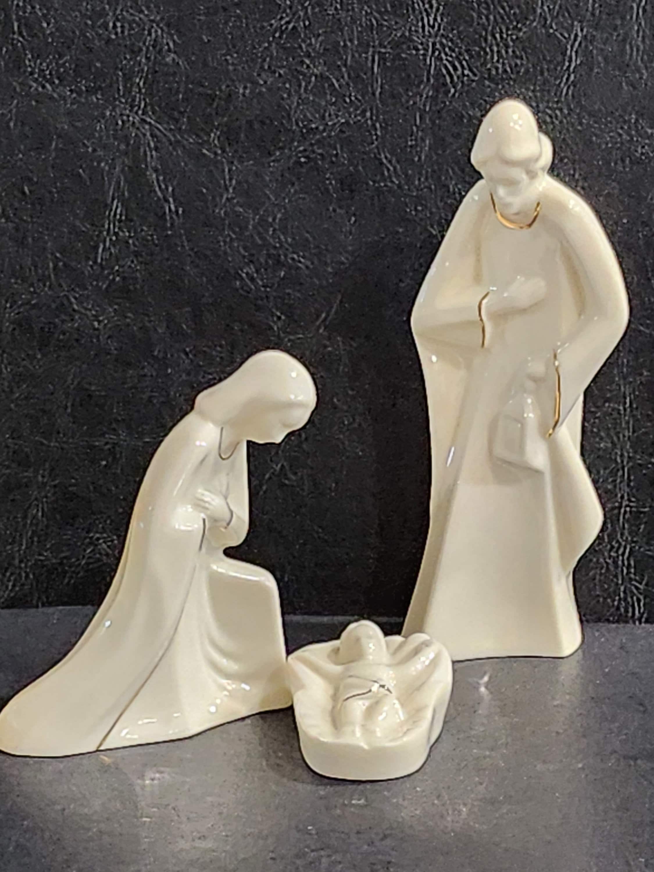 Mikasa Boxed Holy Night Nativity Set 3 Piece Set New in Box - Etsy
