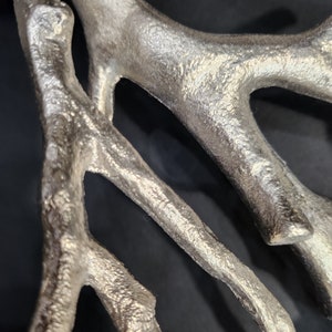 Unique Silver Tree Branch Candelabra 4 Candle Holders 23 Inches Long - Etsy