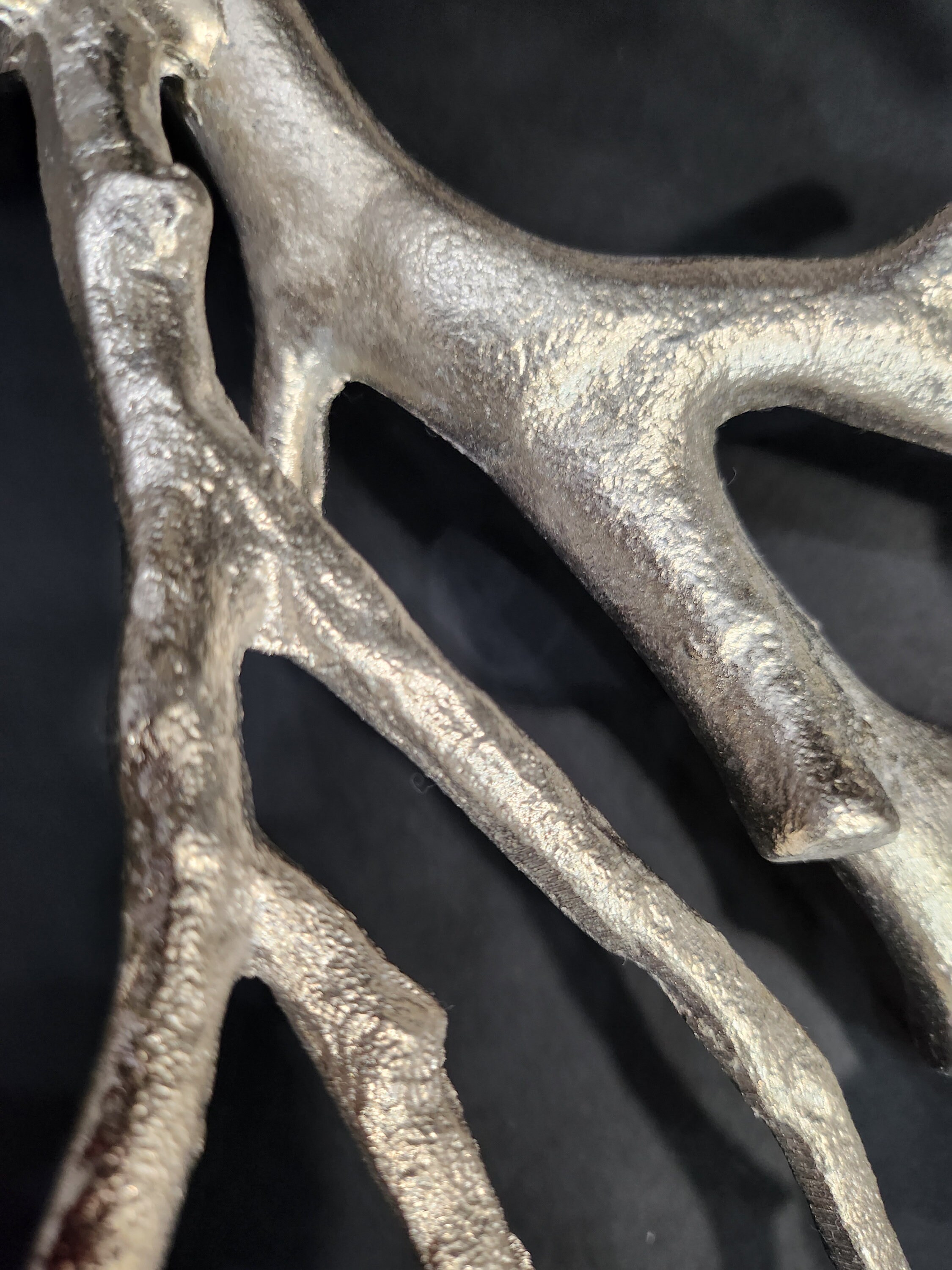 Unique Silver Tree Branch Candelabra 4 Candle Holders 23 - Etsy