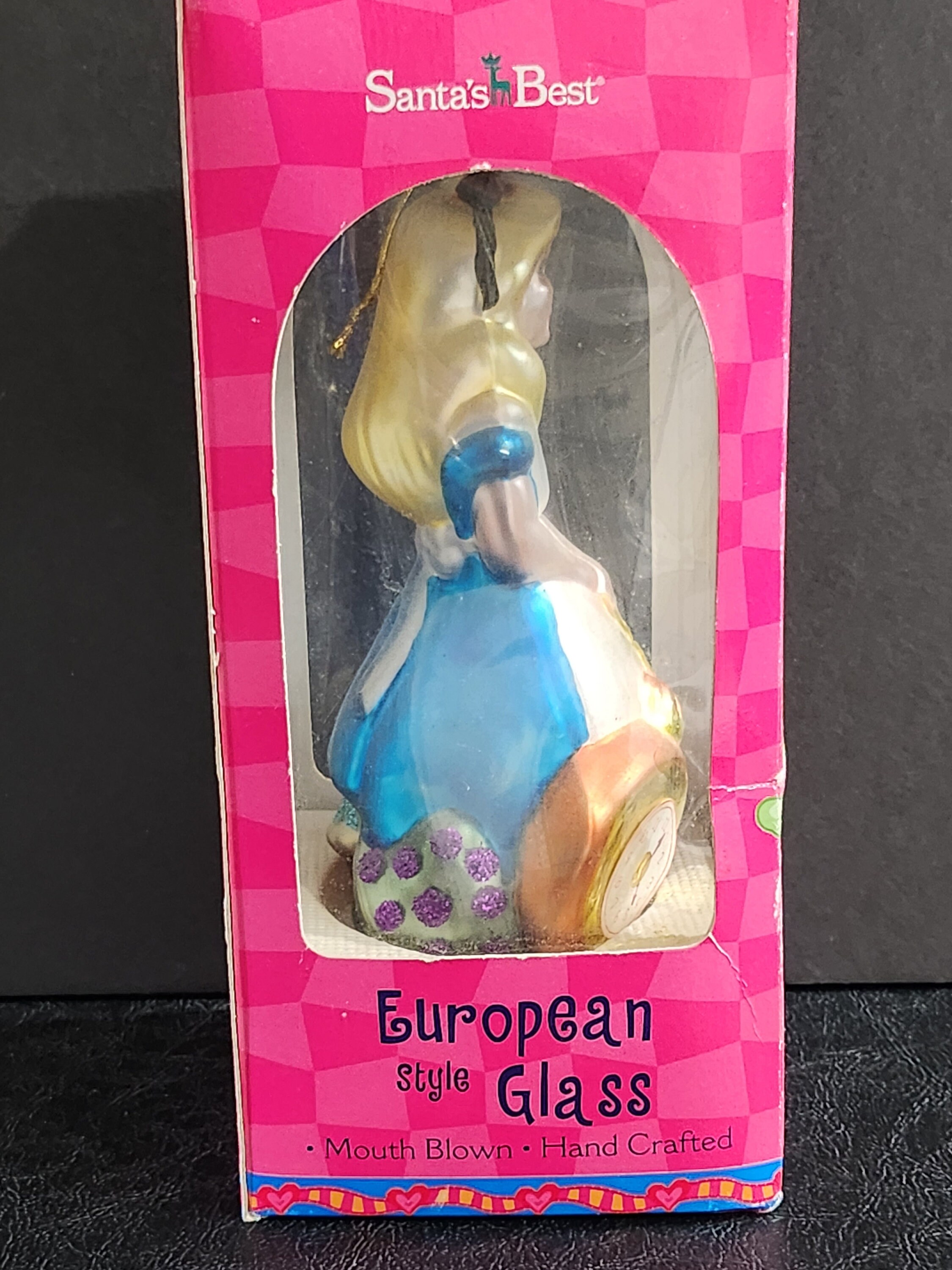 Disney Mouth-blown Handcrafted Alice Wonderland Christmas Ornament Rare ...