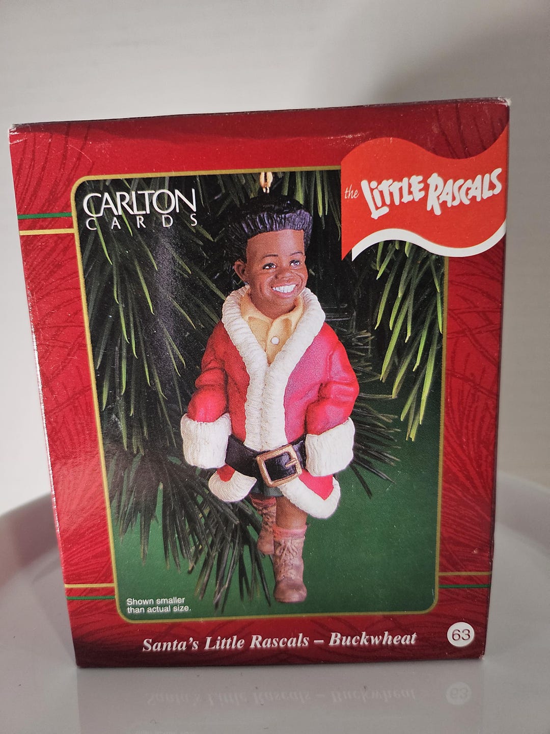 Carlton Cards 2000 Santa Little Rascals Buckwheat Ornament in Box - Etsy