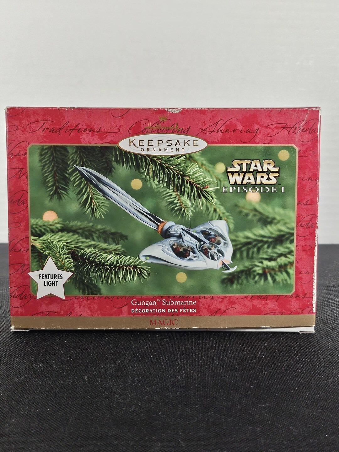2000 Hallmark Star Wars Episode 1 Gungan Submarine Ornament Original ...