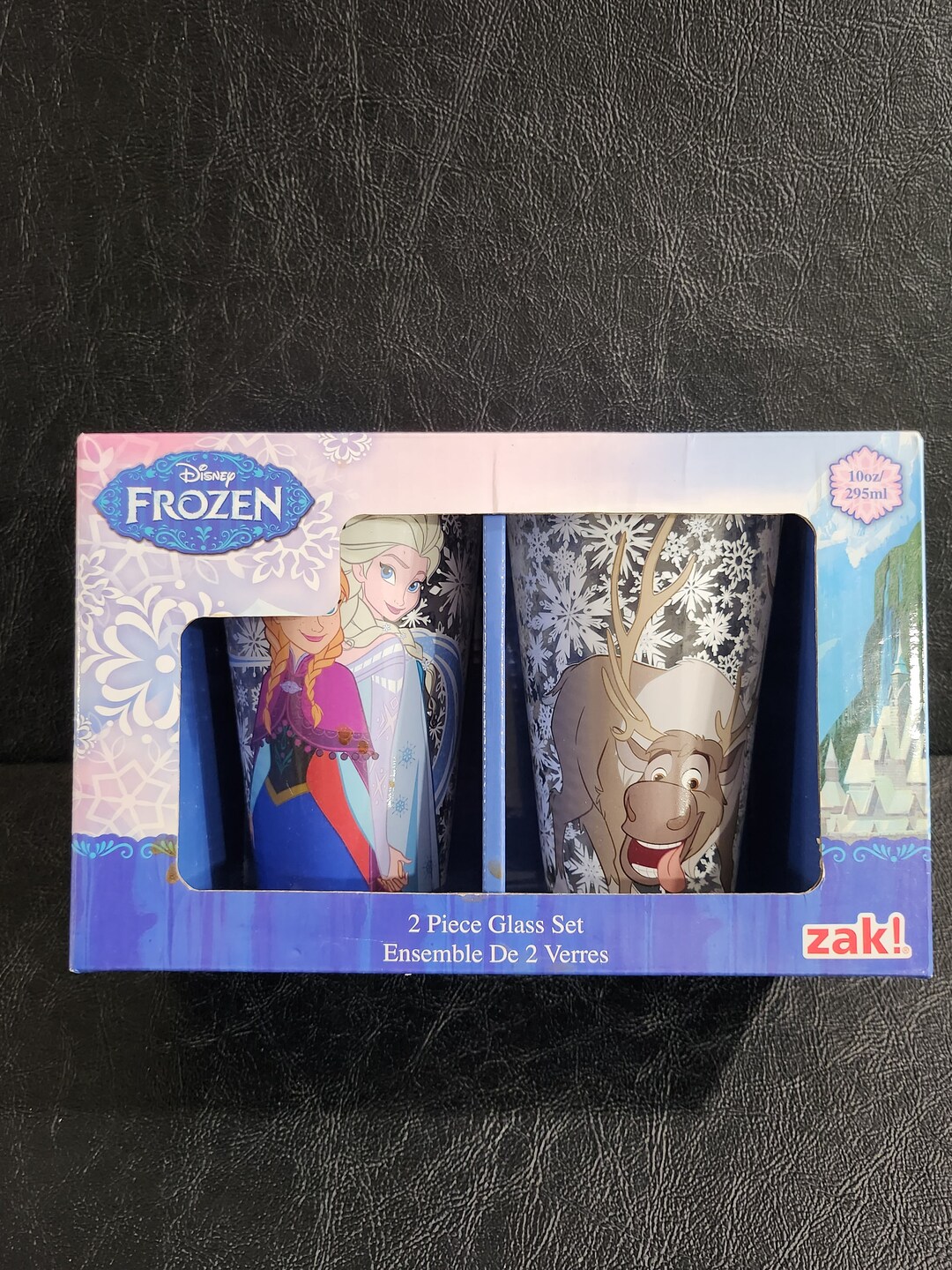 Disney Frozen Anna Elsa and Sven, 10 Oz Glass Set 2pack - Etsy