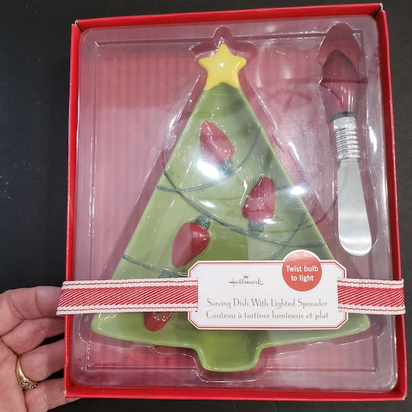 Christmas Tree Bulb Dish Hallmark - Etsy