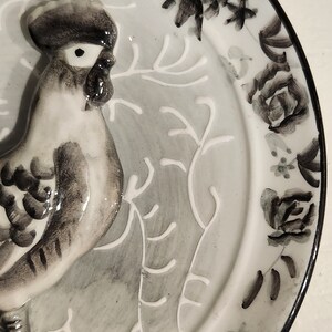 Bella Casa by Ganz 3D Rooster/ Hen Plates, 5 Inch Wall Decor - Etsy