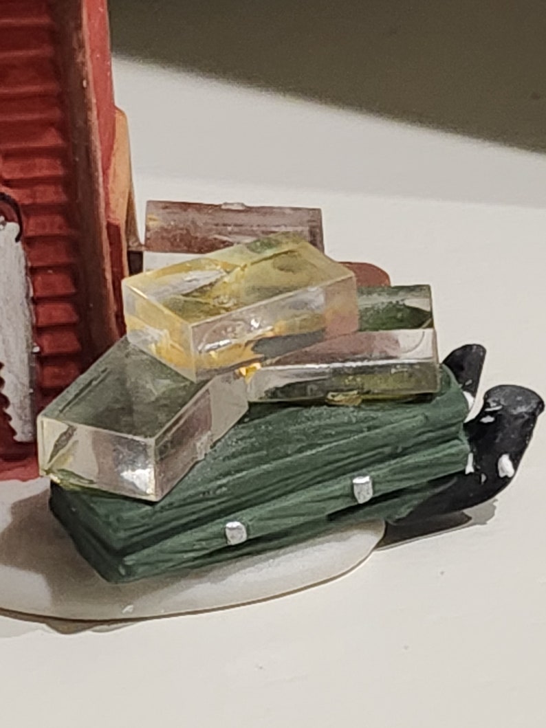 Department 56 New England Village Series Blue Star Ice Company - Etsy