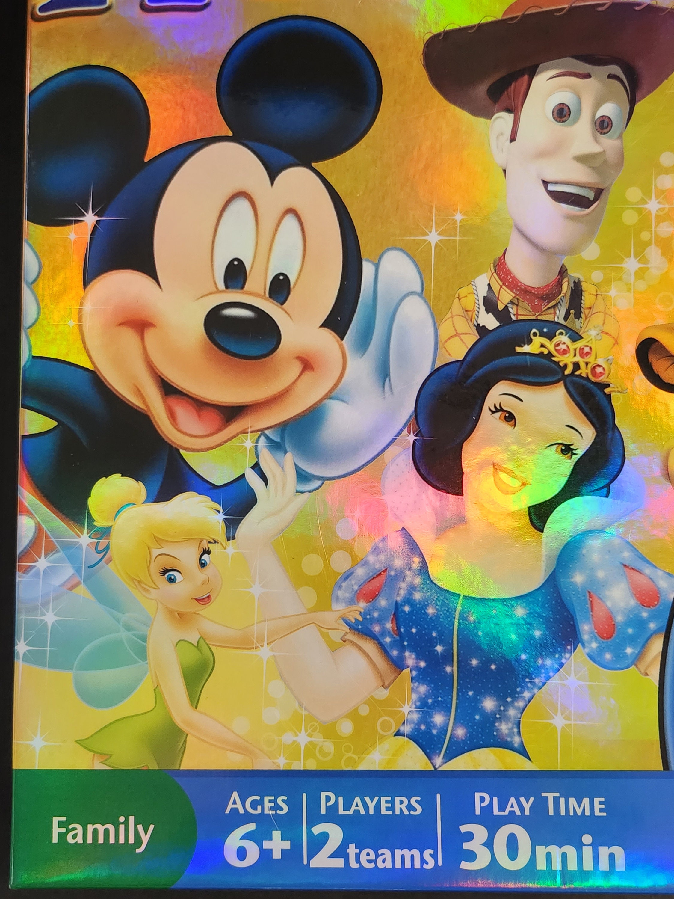 Disney Pictionary Family Board Game by Mattel Collectible Pieces All ...