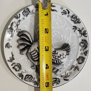 Bella Casa by Ganz 3D Rooster/ Hen Plates, 5 Inch Wall Decor - Etsy