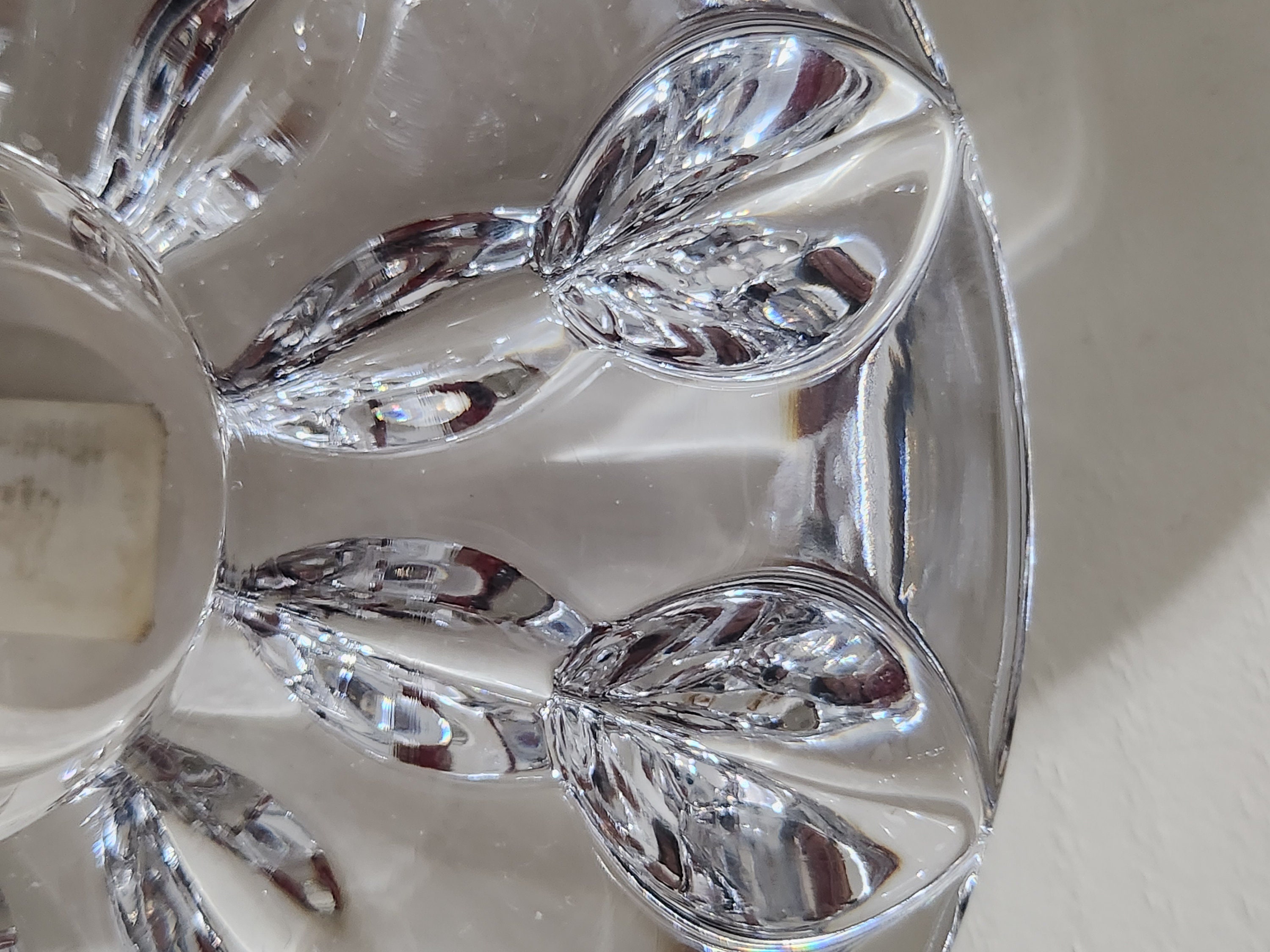 Late 20th Century Miller Rogaska Equinox Crystal Candle Holder - Etsy