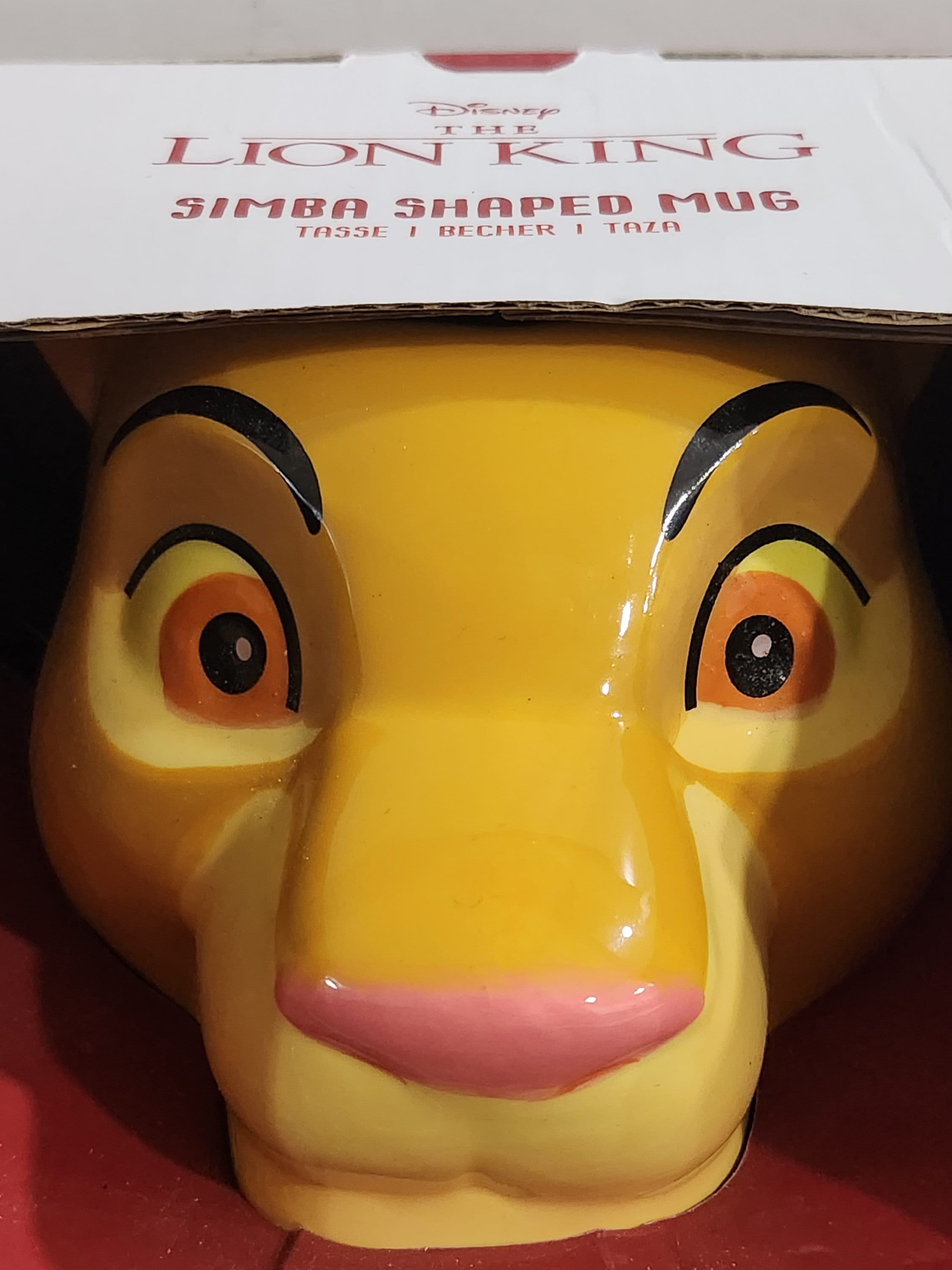 Official Disney the Lion King Simba 3 D Coffee Mug Porcelain - Etsy