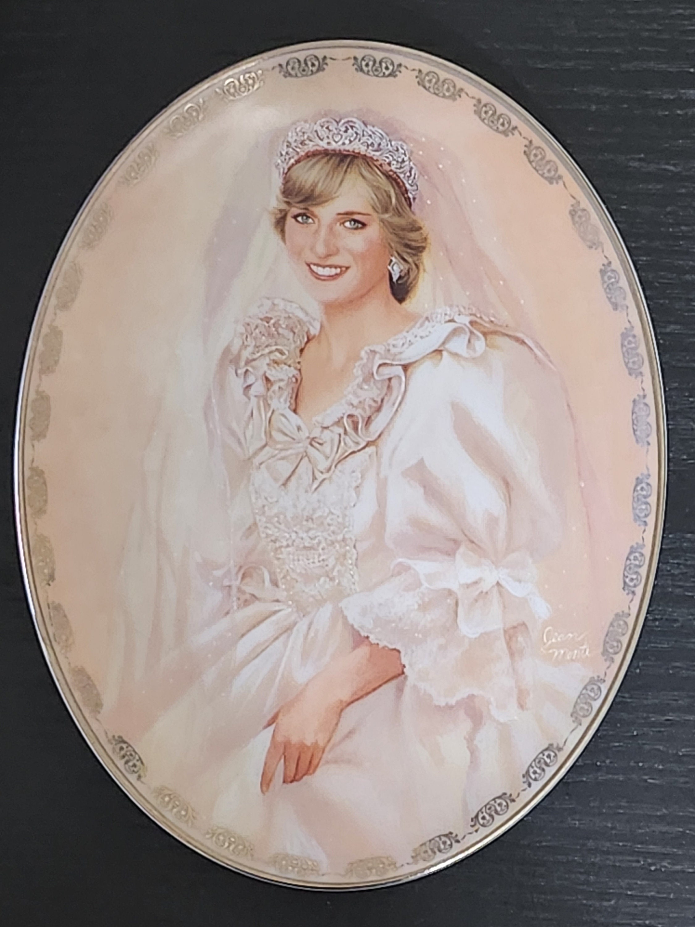Princess Diana Plate Queen of Our Hearts Bradford Exchange - Etsy