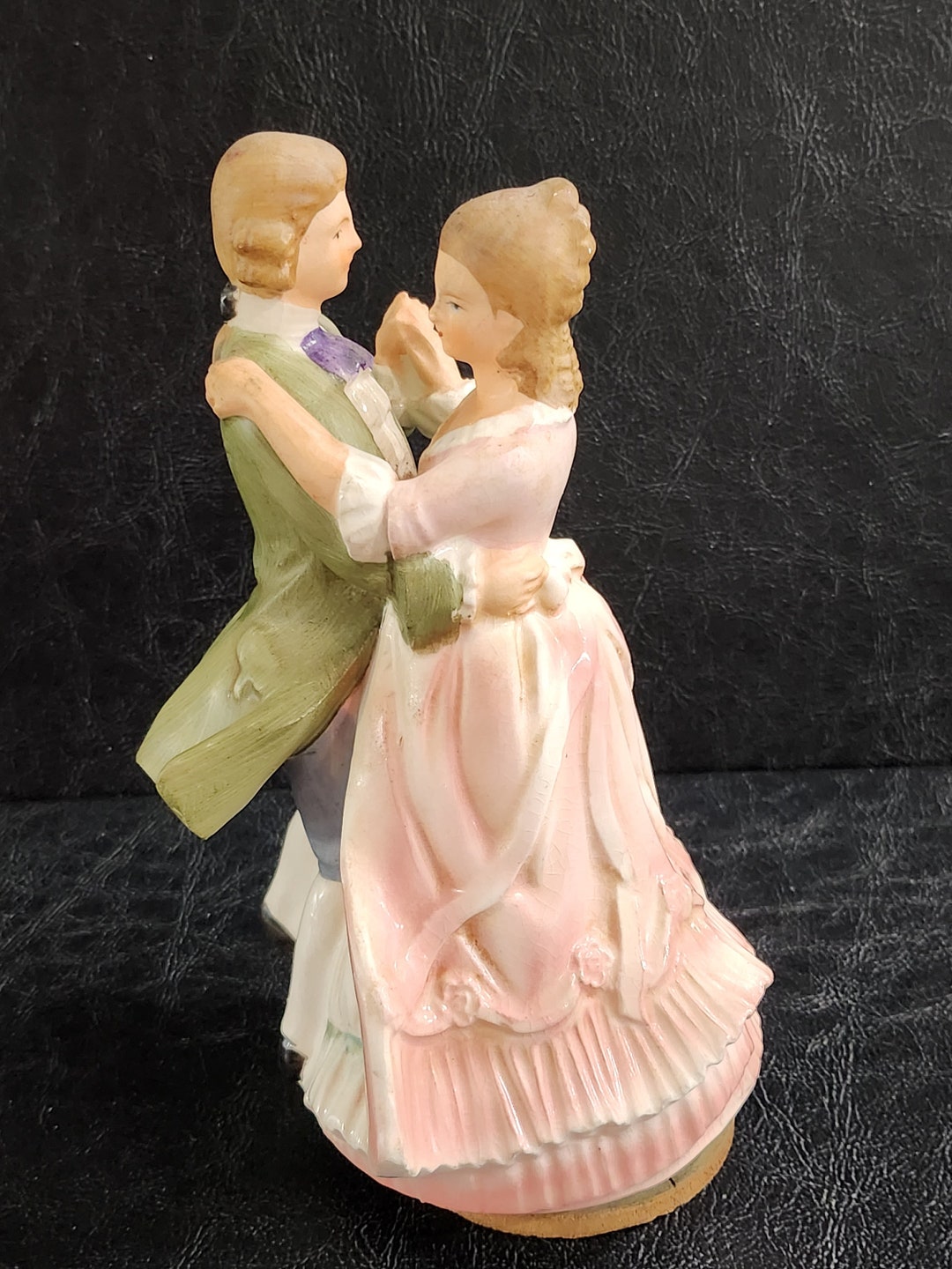 Vintage Victorian Style Dancing Couple Music Box Japan - Etsy