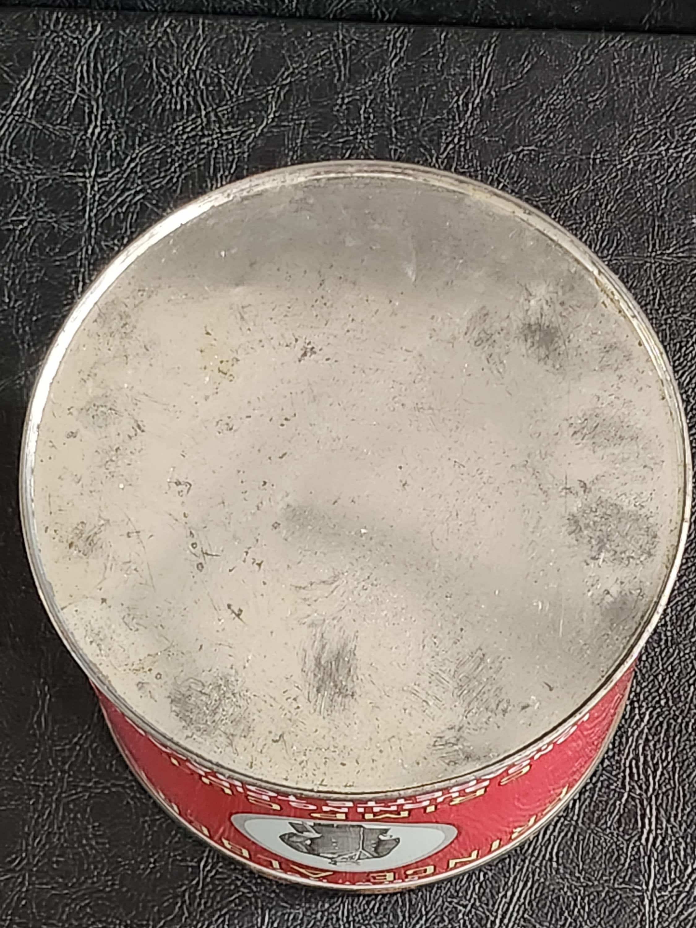 Rare Vintage Red Prince Albert Tobacco Tin 14 Ounce Tobacco Can Round ...