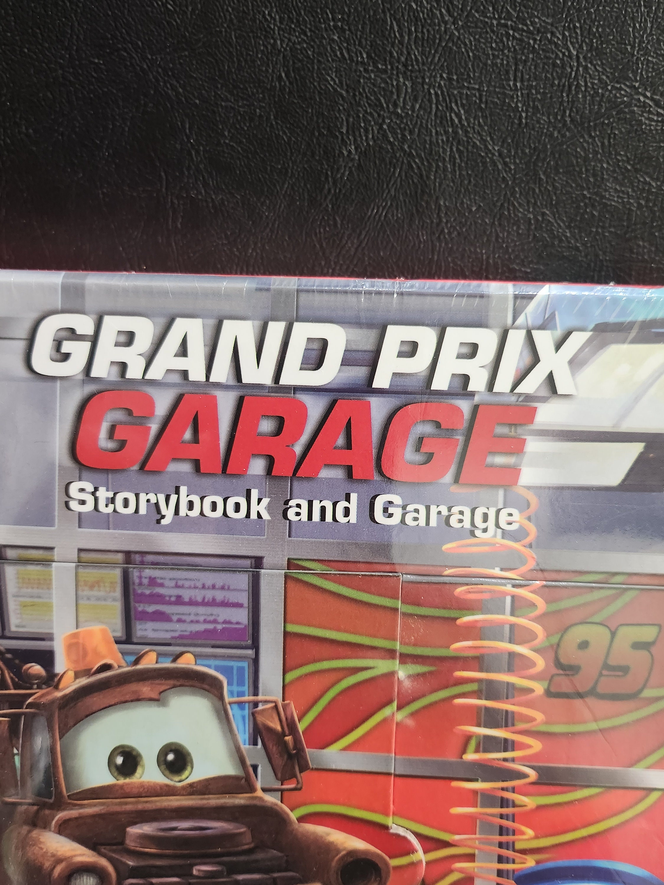 Cars 2 Grand Prix Garage Storybook and Playset NIB - Etsy