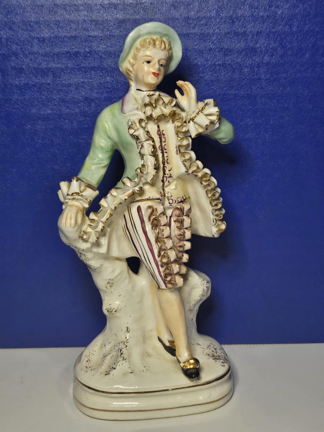 Mid Century Wales Made in Japan Bone China Victorian Man Figurine - Etsy