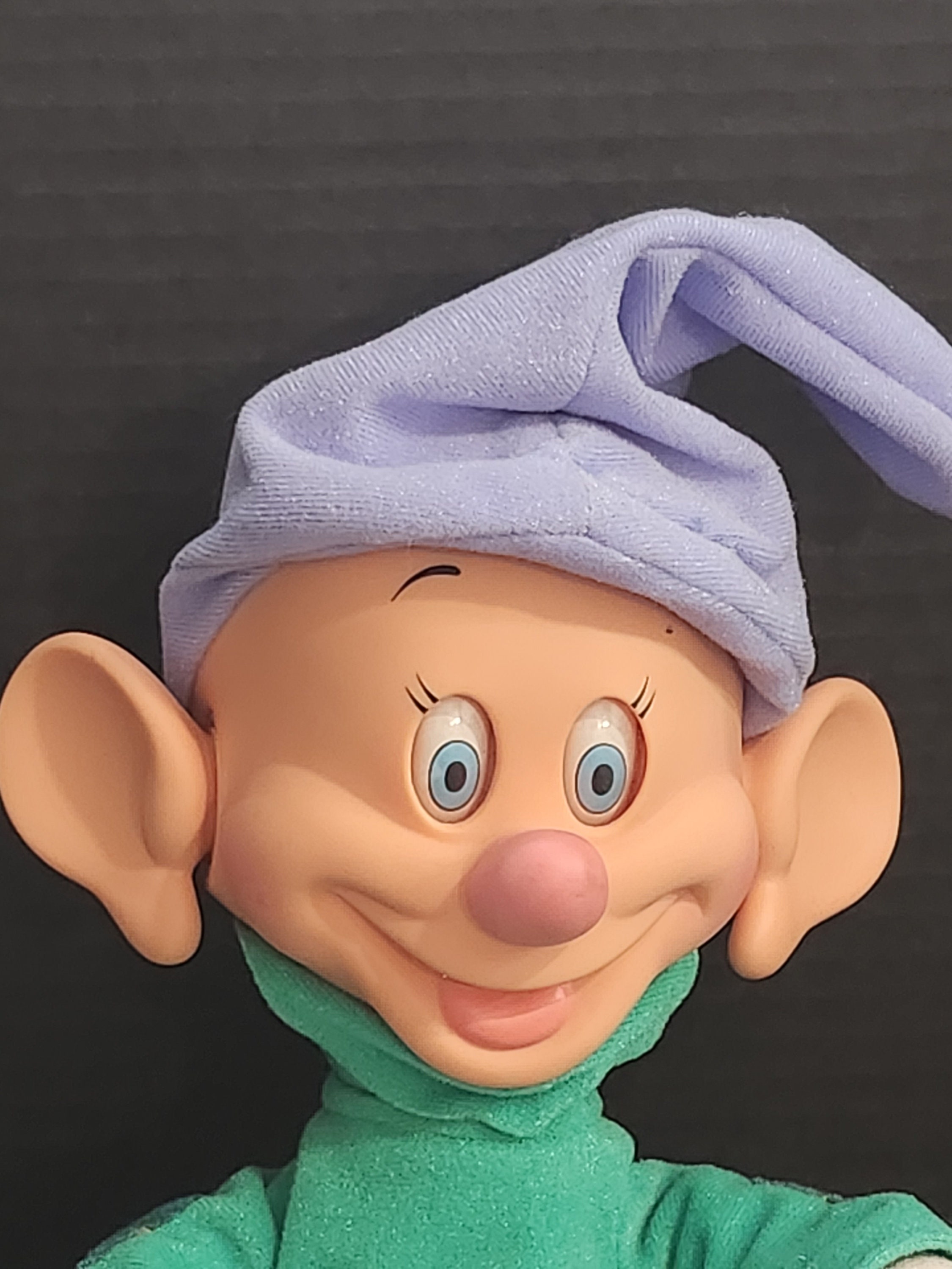 Rare Find: Disney Snow White 7 Dwarfs Droopy Plush Doll Moving Ears ...