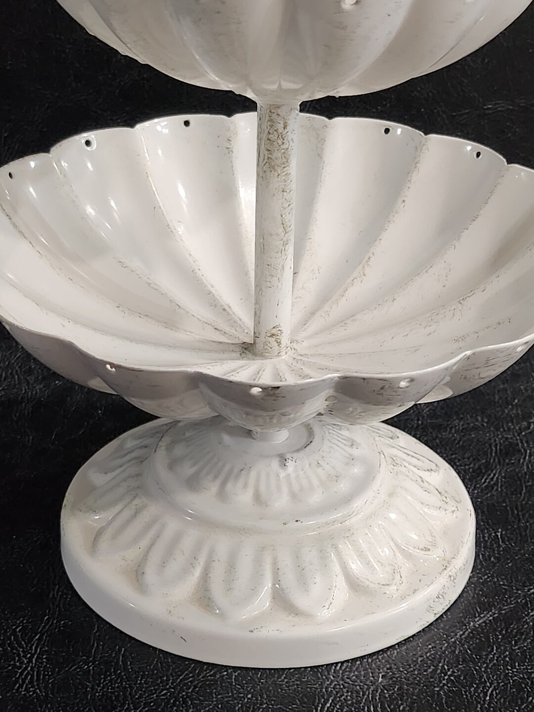 Beautiful Unique Three Tier Metal Tabletop Display Stand With Robin on ...