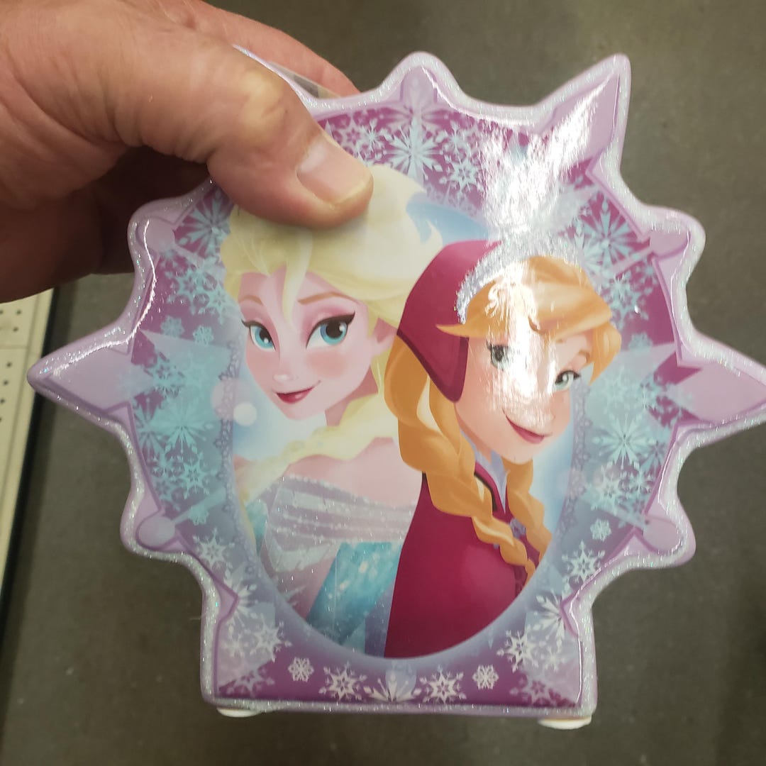 Disney Frozen Elsa, Anna and Olaf Ceramic Coin Bank - Etsy