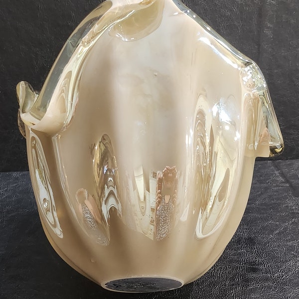 Murano Glass Wave Bowl Etsy
