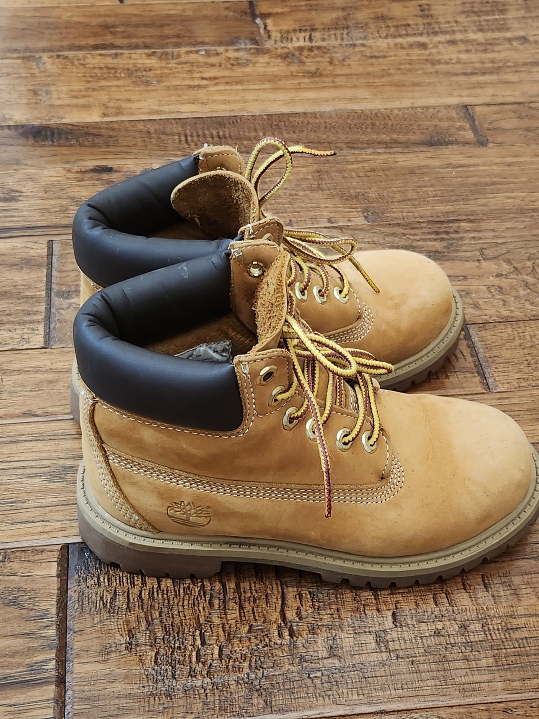 Timberland Premium Nu Buck Kids Suede Waterproof Boots Size 1 - Etsy