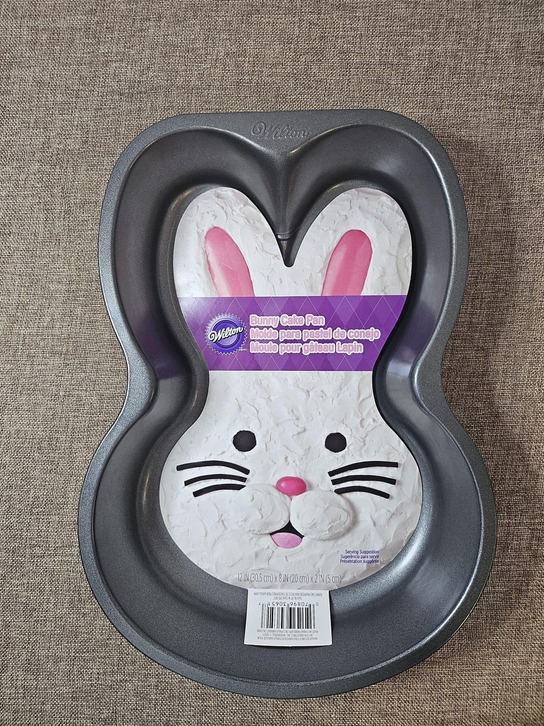 Wilton Bunny Cake Pan New Bunny Shaped Cake Pan Easter Non Stick - Etsy