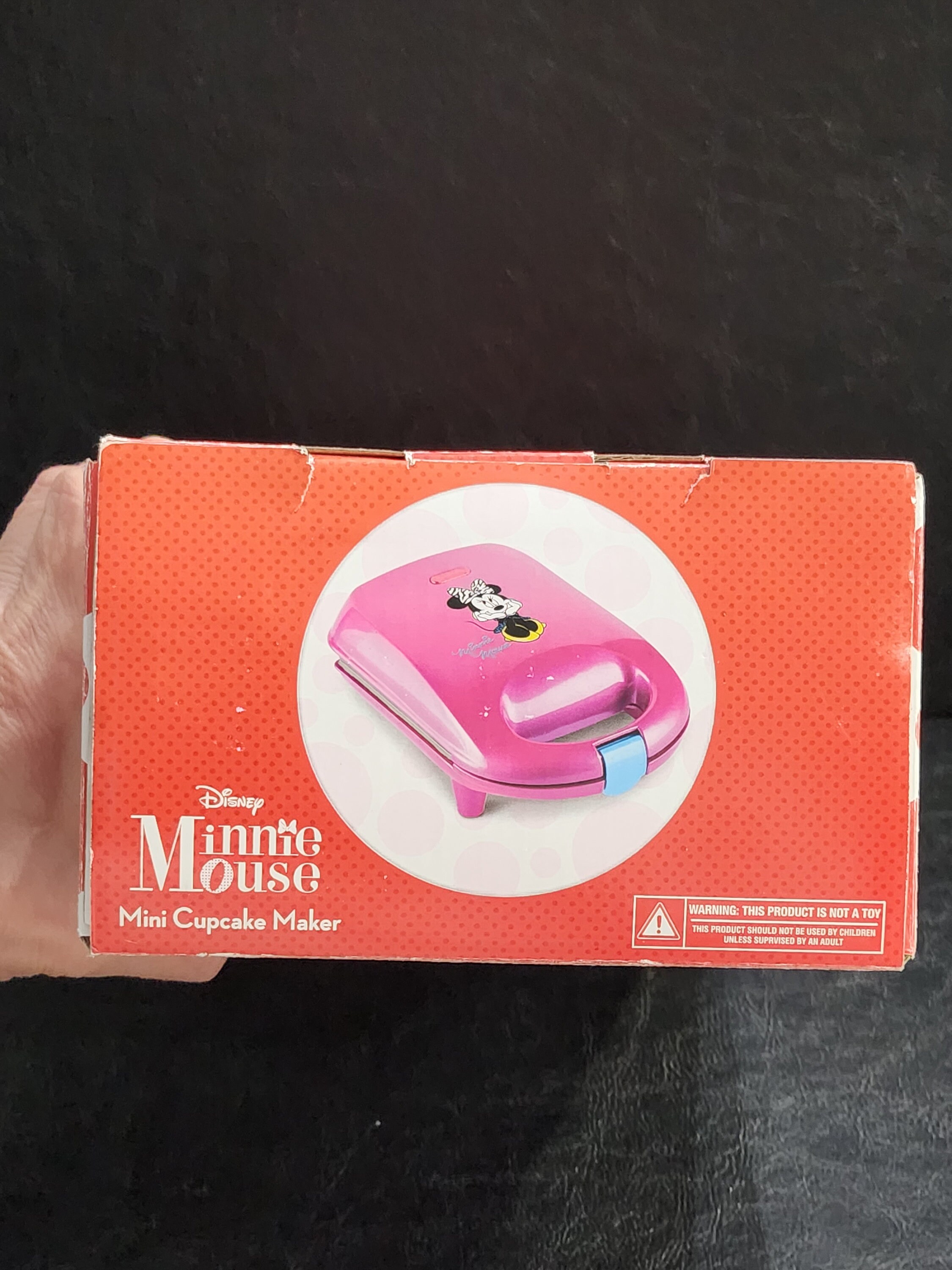 Disney DMG-7 Minnie Mouse Pink Cupcake Maker, Mini Liners & Molds NIB ...